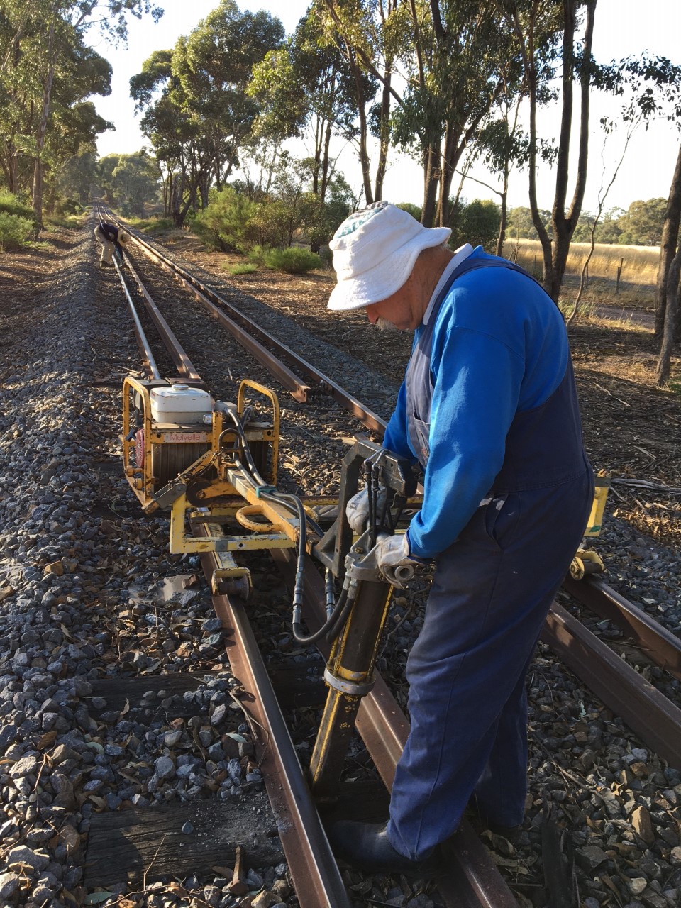 Thursday and Friday Re-railing – The Left Hand Rail! – VGR Civil Blog