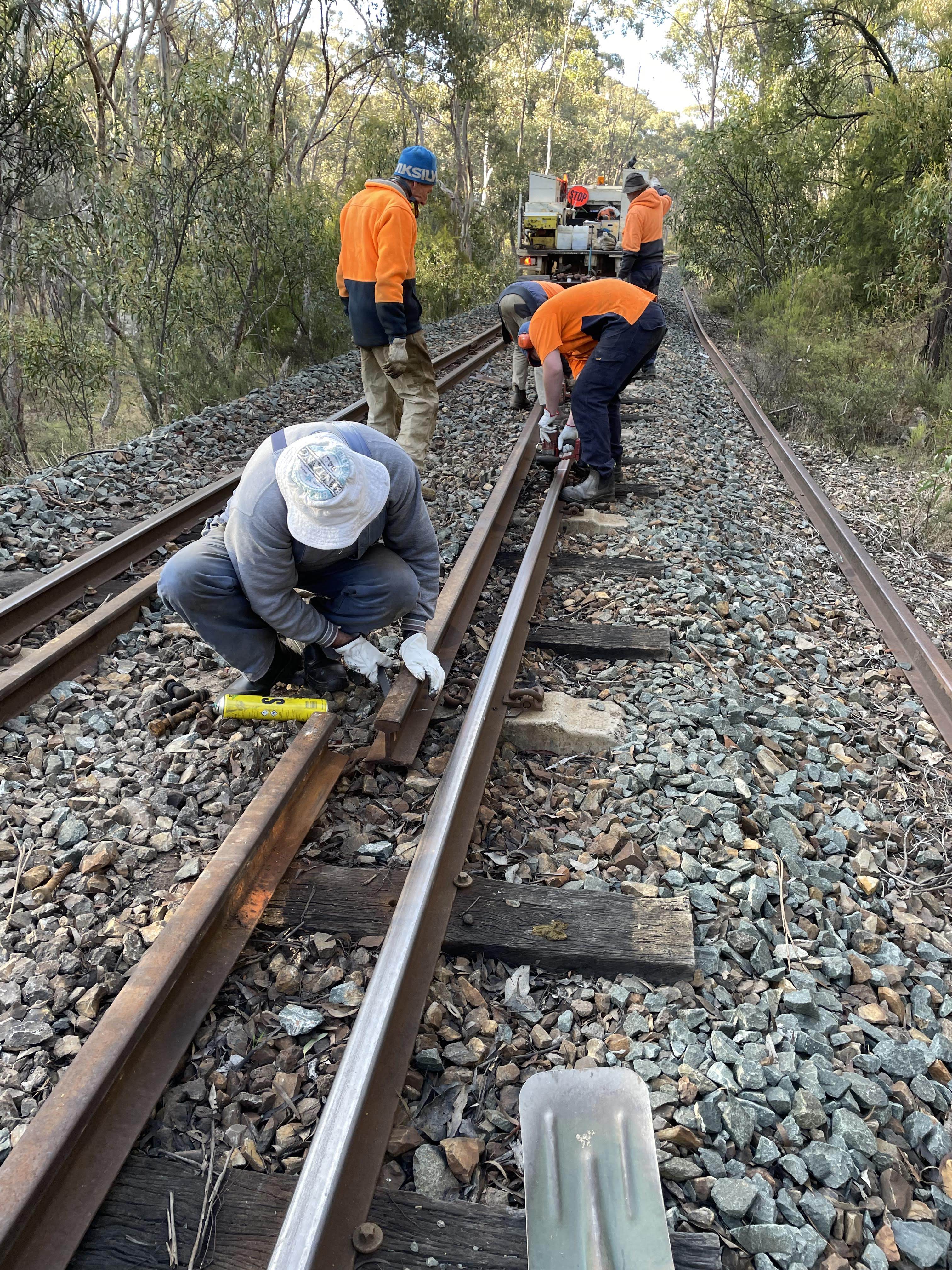 Re-railing Preparations and Trees – VGR Civil Blog